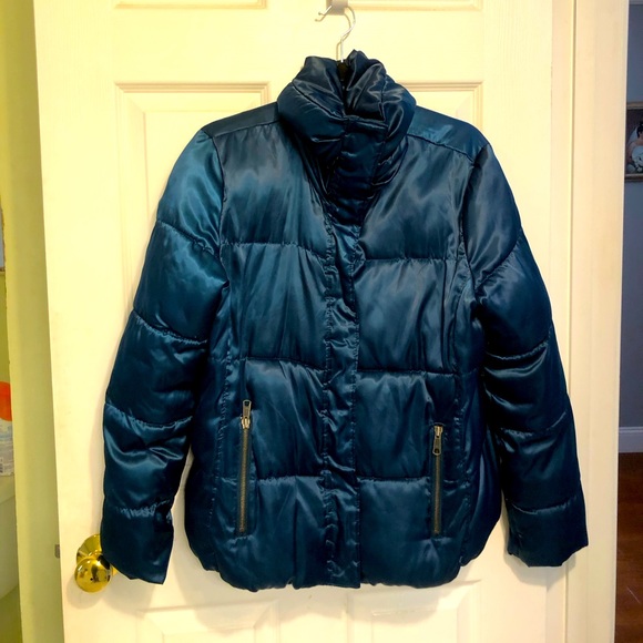Old Navy | Jackets & Coats | Euc Womens Sapphire Puffer Large | Poshmark